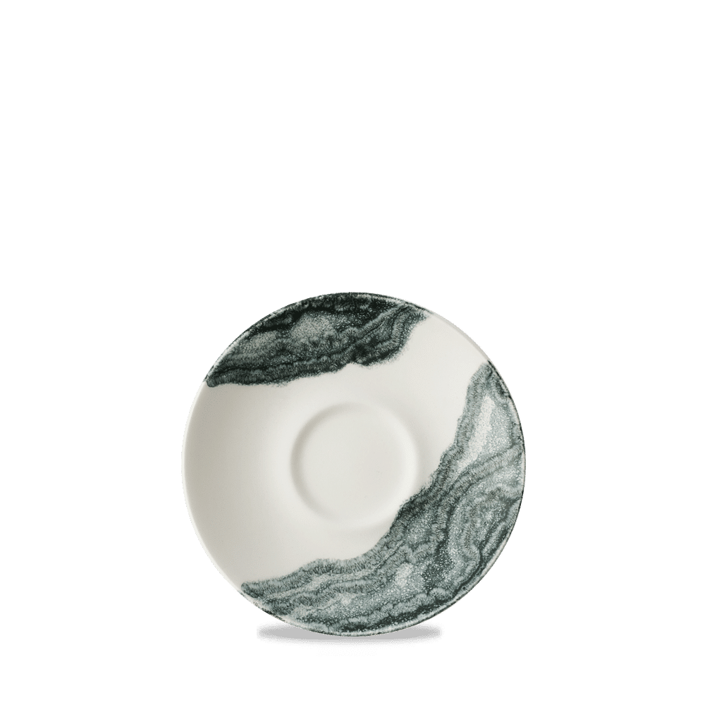 Churchill Tide Black Saucer 11 8cm Churchill Tide Black Saucer 11 8cm