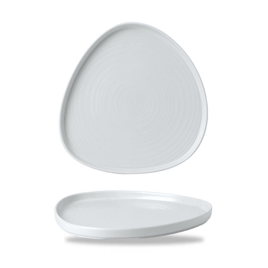 Churchill Triangle Walled Plate 26cm