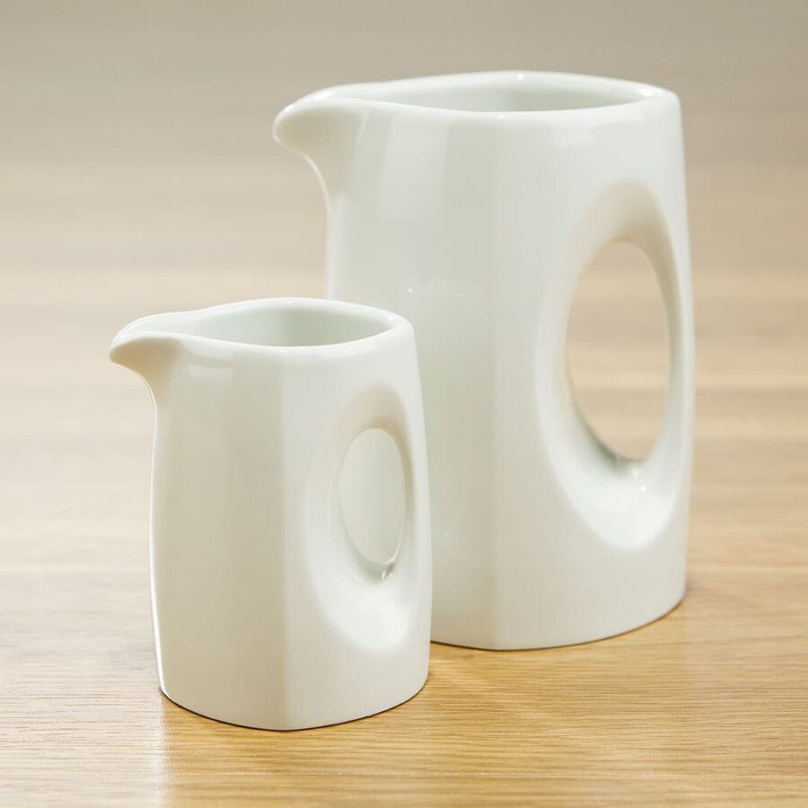 Churchill White Square Jug 34cl