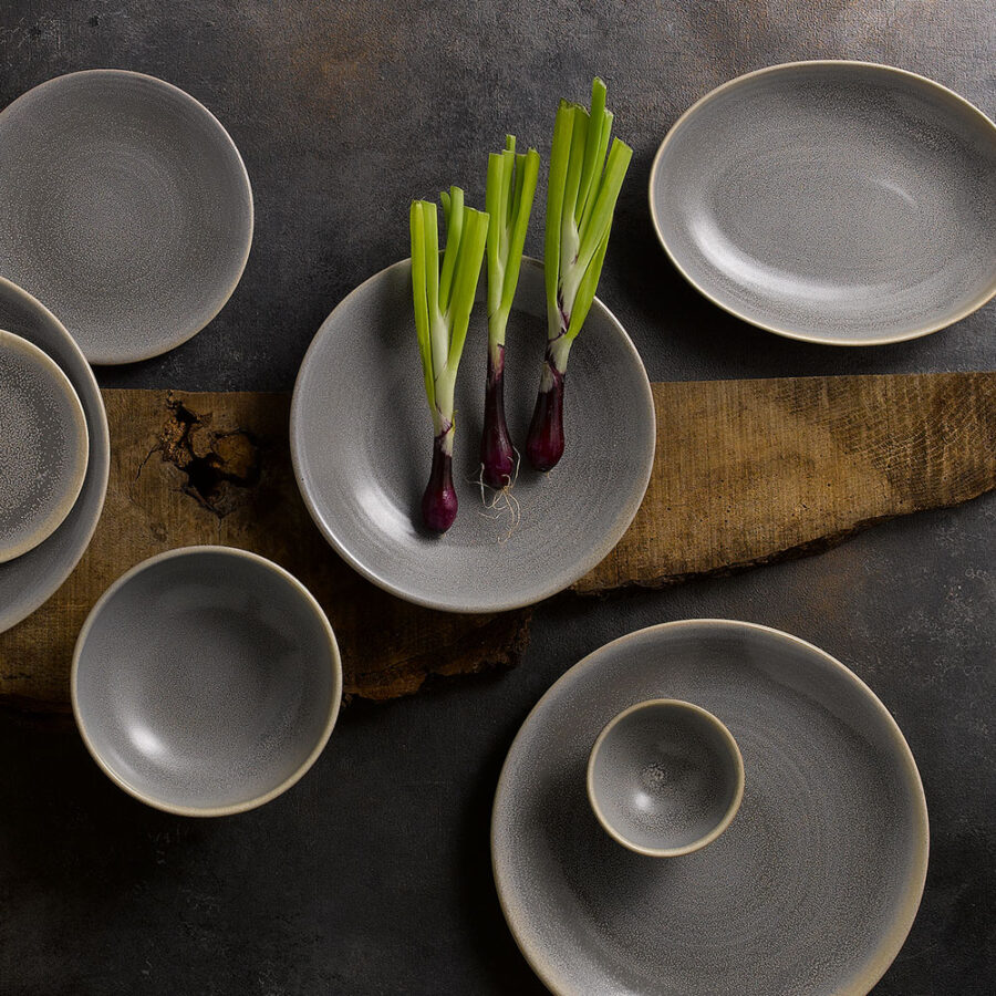 Dudson Evo Granite Deep Oval Bowl 26.7x19.7cm