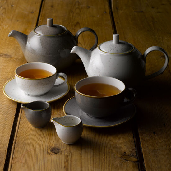 Churchill Stonecast Peppercorn Grey Teapot 42.6cl